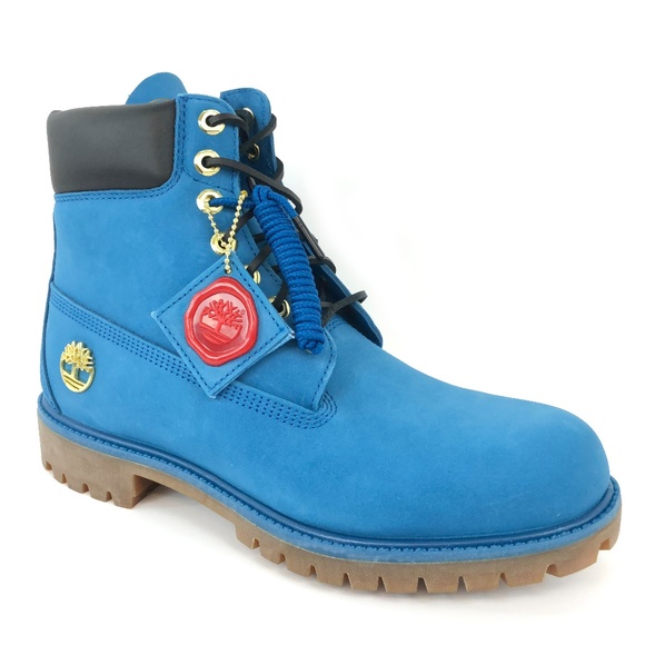 Timberland | Shoes | Timberland Mens Premium 6 Blue Boots | Poshmark